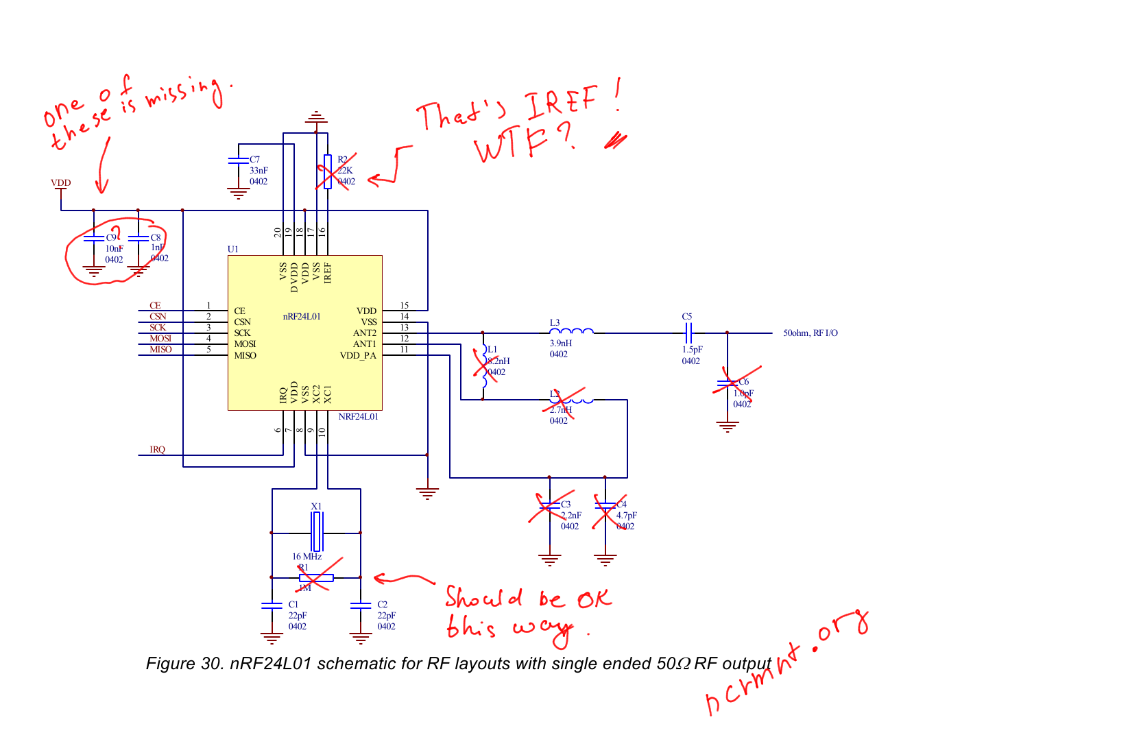 How do I ‘cost-optimize’ nRF24L01P ? – Necromancer's notes